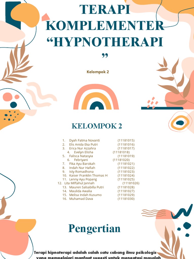 Hipnoterapi | PDF | Pengembangan Diri