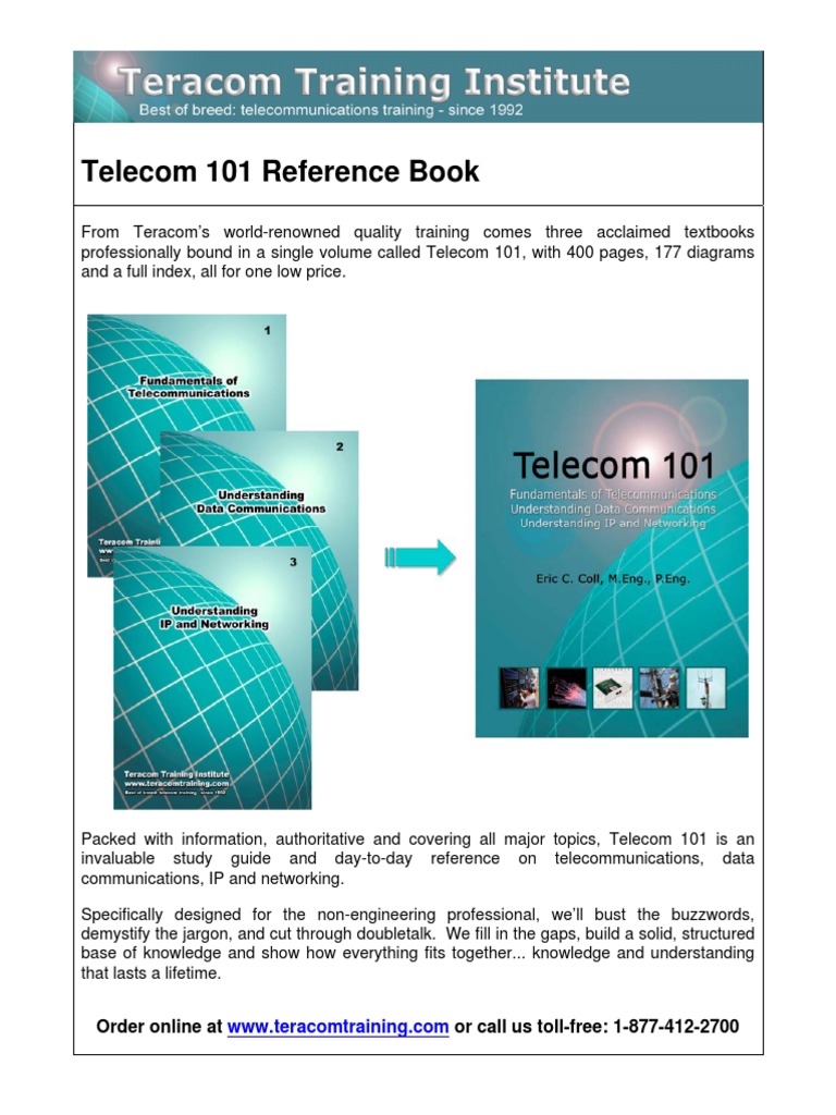 Telecom 101 Reference Book | PDF | Internet Protocol Suite | Computer ...