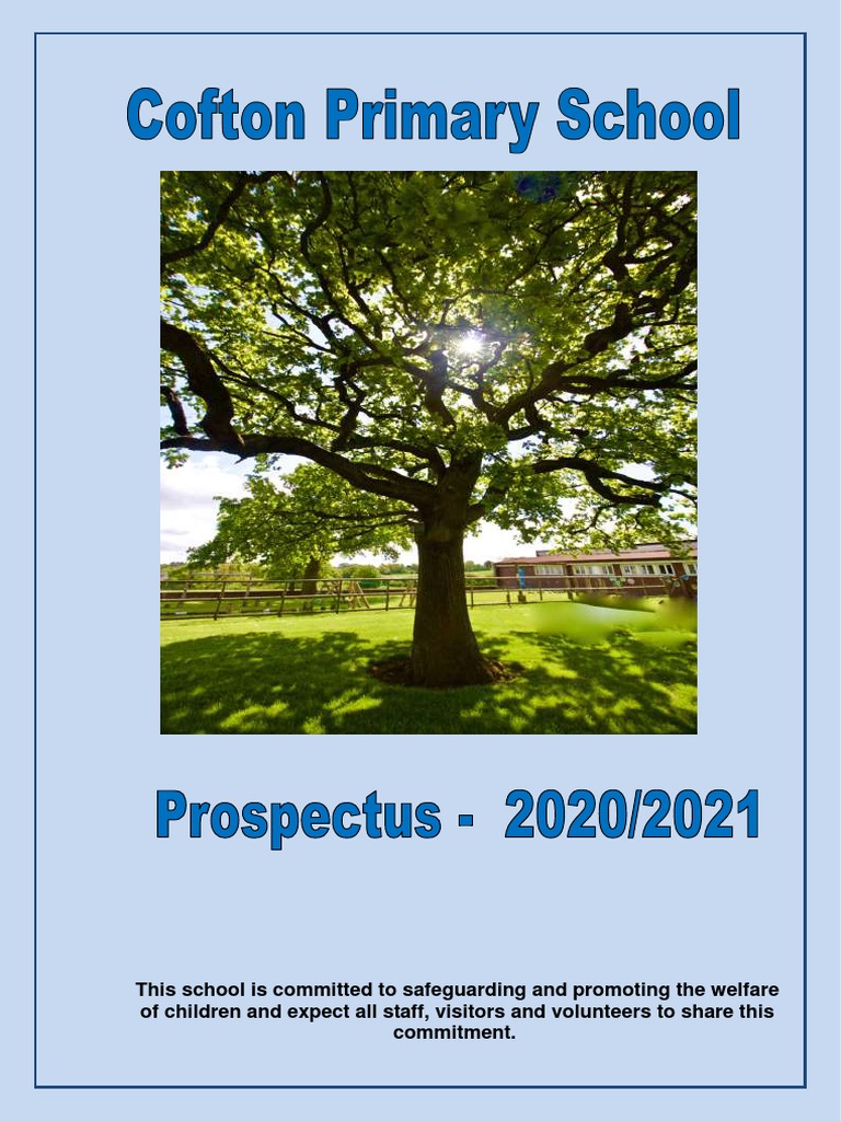 Cofton Primary School Prospectus 2020-21 | PDF | Schools | Curriculum