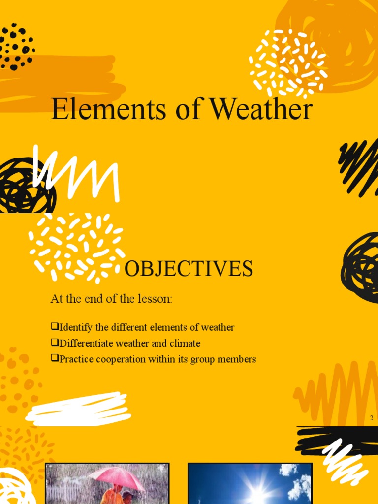 Elements of Weather | PDF | Weather | Climate