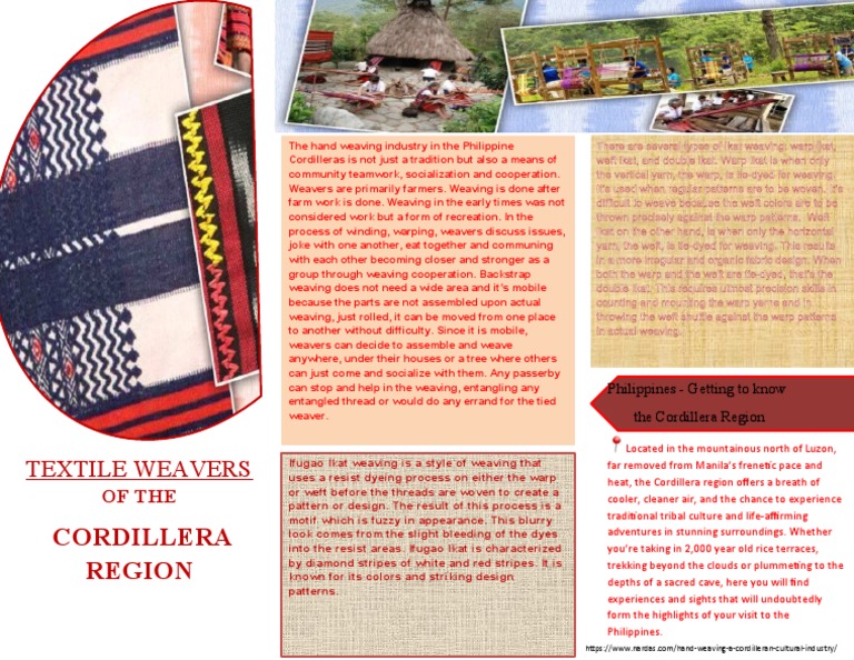 Cordillera Ikat Weaving Patterns | PDF | Weaving | Crafts