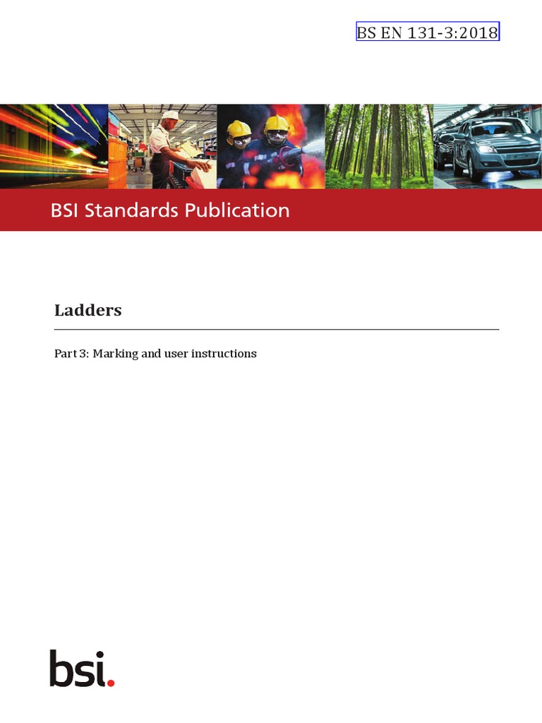 BS en 131-3-2018 | PDF | Ladder | Stairs