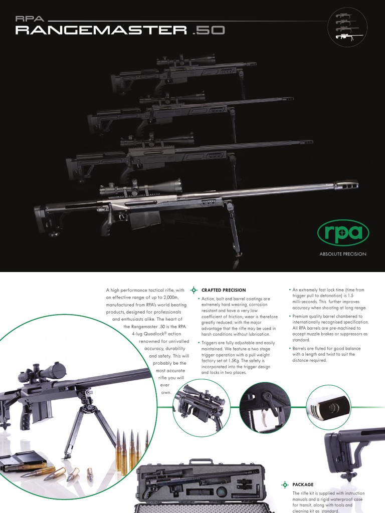 Range Master 50 | PDF | Gun Barrel | Rifle