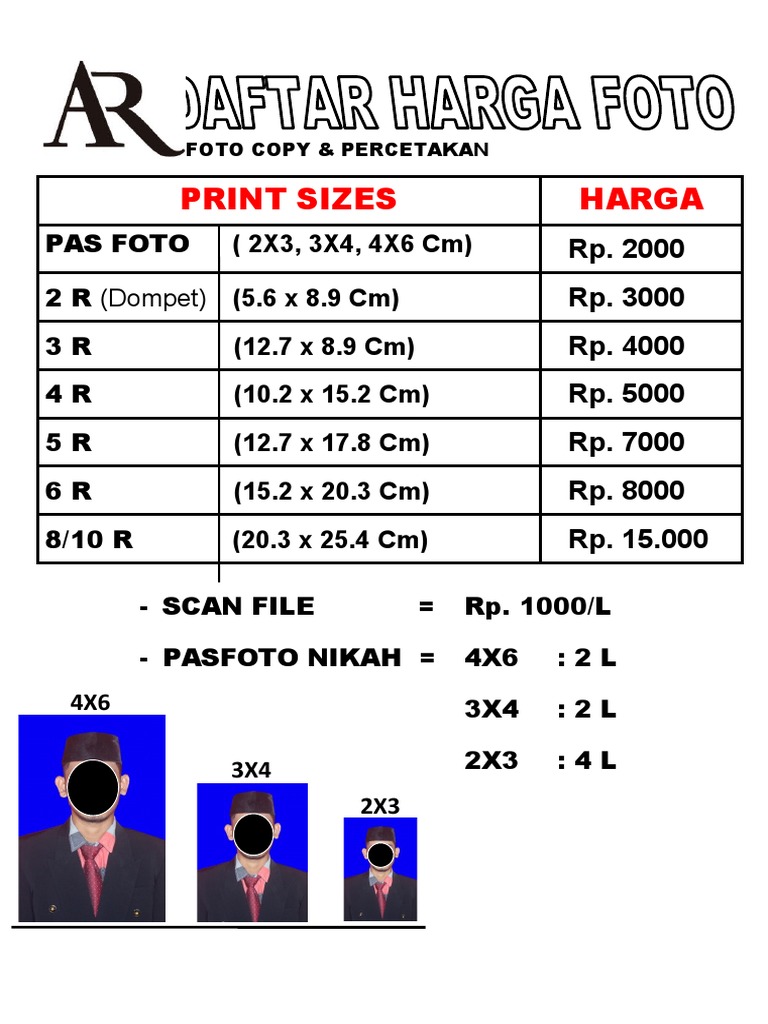 Print Sizes Harga: Rp. 2000 Rp. 3000 Rp. 4000 Rp. 5000 Rp. 7000 Rp ...