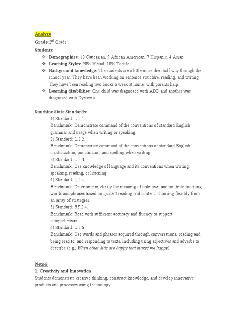 Final Proj. For EME | PDF | Teachers | Word