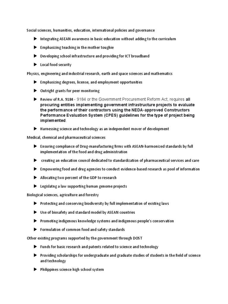 9184 or The Government Procurement Reform Act, Requires All | PDF ...