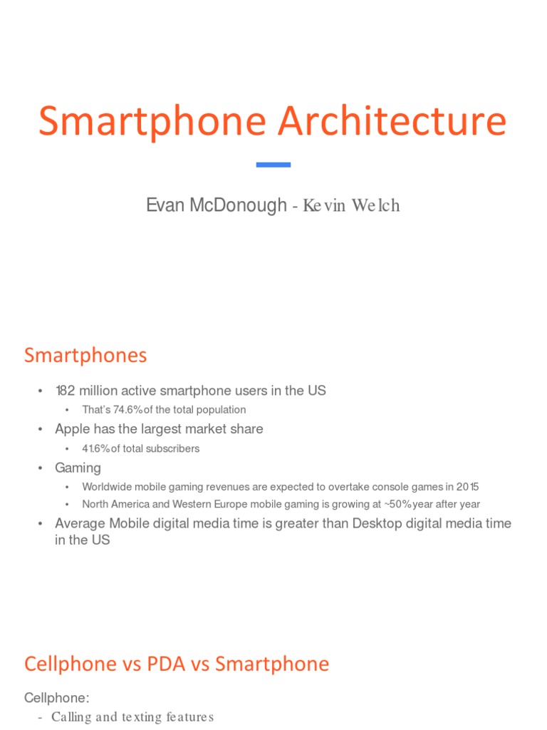 Smartphone Architecture | PDF | Smartphone | System On A Chip