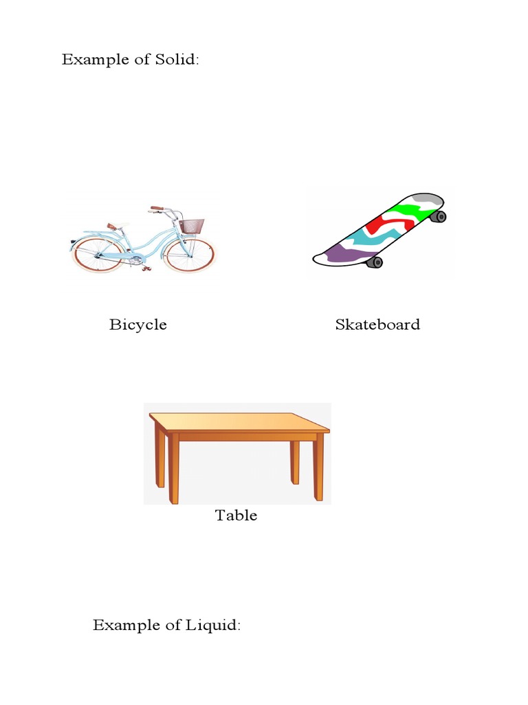 Example of Solid | PDF | Cooking, Food & Wine