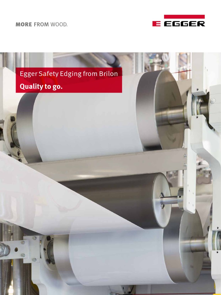 Egger Safety Edging From Brilon: Quality To Go | PDF | Building ...