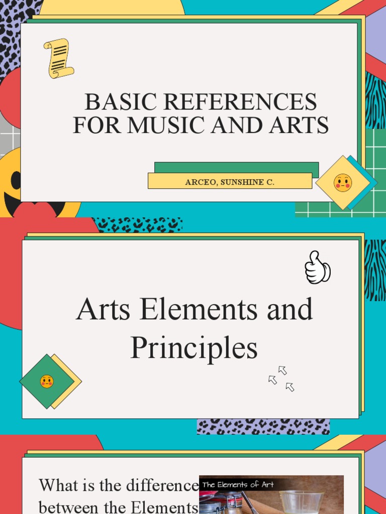8.arts Elements and Principles | PDF | Art