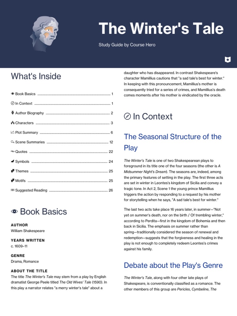 The Winters Tale | PDF