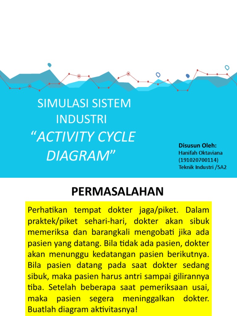 Contoh Penyelesaian Activty Cycle Diagram (ACD) | PDF