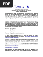 DEBUT Script | PDF | Love