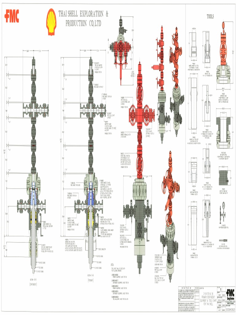 FMC Wellhead Diagram | PDF