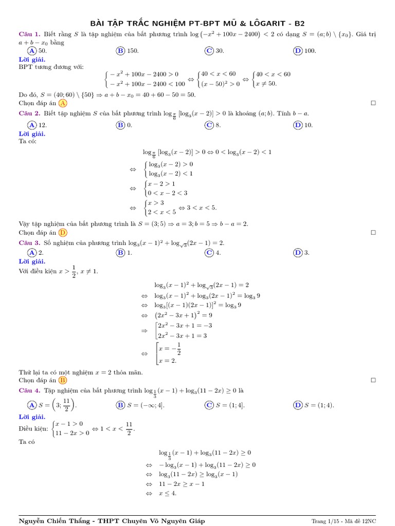 PT BPT Mu Logarit2020 B2 | PDF
