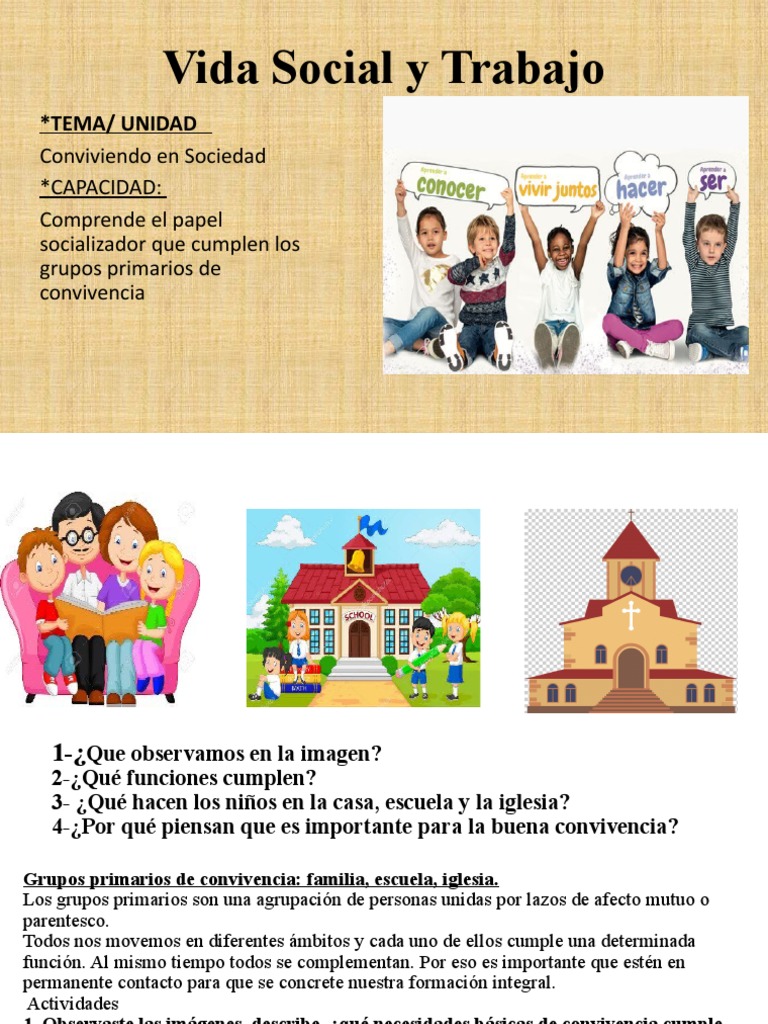 Vida Social y Trabajo | PDF