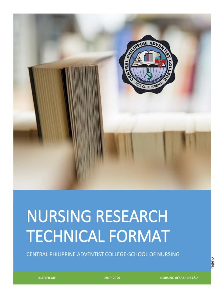 Research Technical Format | PDF | Statistics | Hypothesis