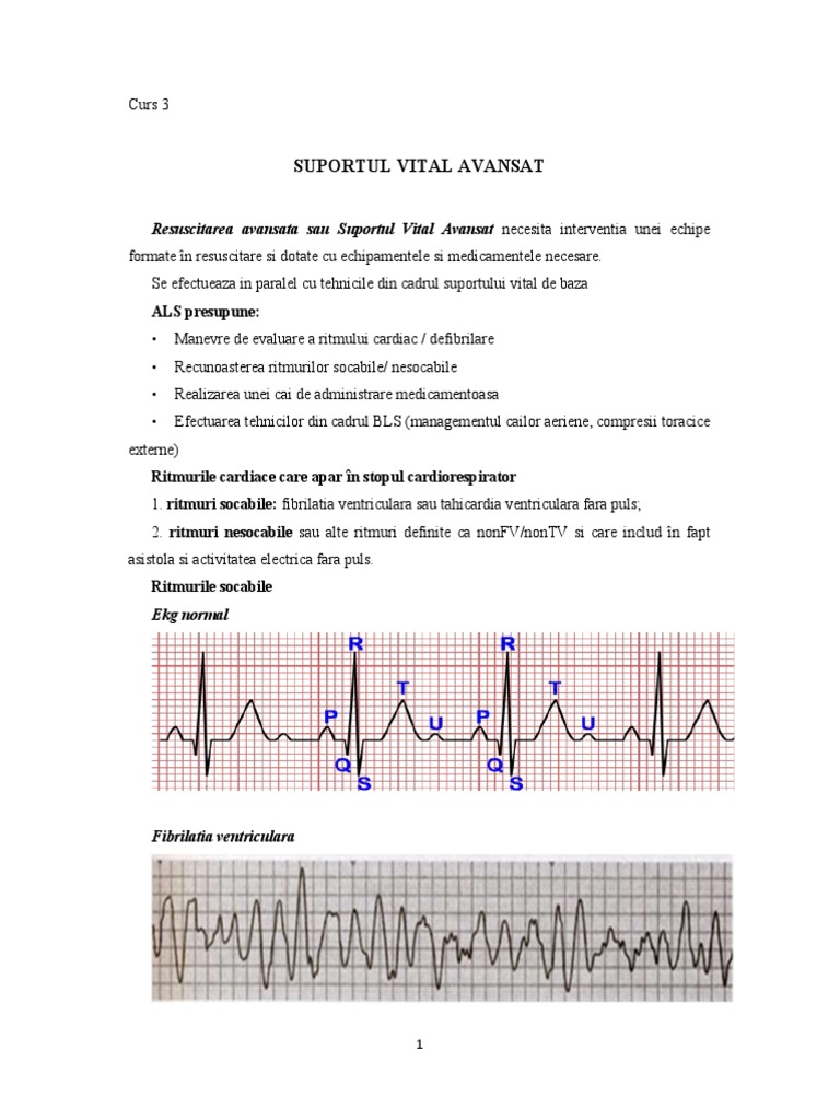 Conduita in Urgente Medico Chirurgicale, Curs 3 | PDF