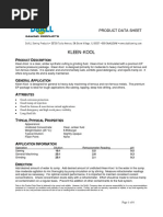 CeeBee Super Bee 300 LF TDS | PDF | Titration | Chemistry