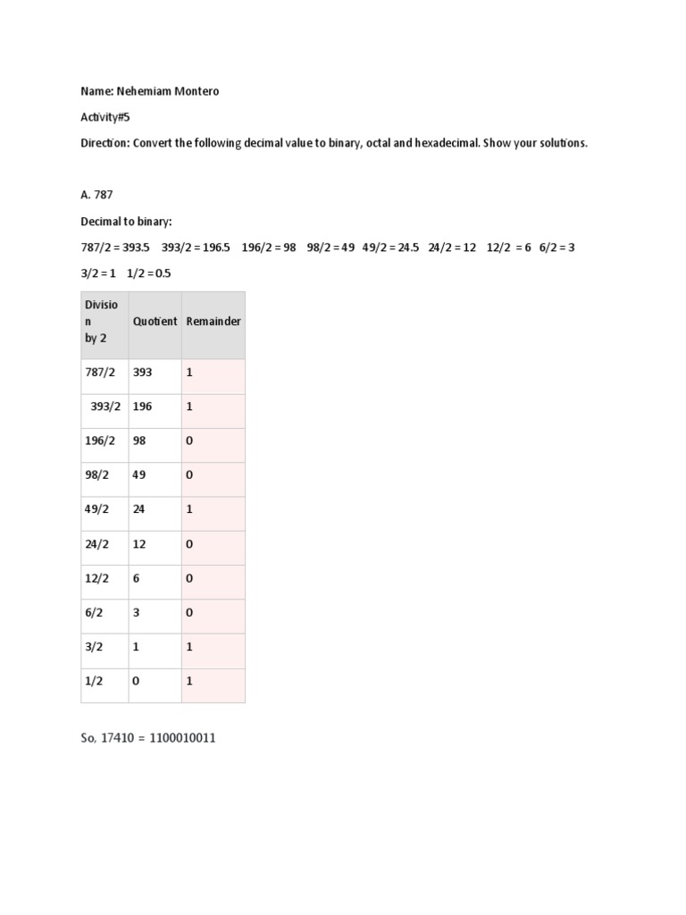 Activity 5 - IT | Download Free PDF | Encodings | Number Theory