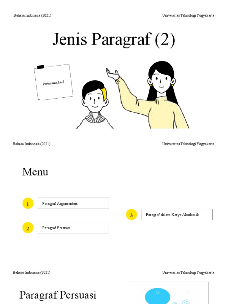 Panduan Paragraf Akademik | PDF