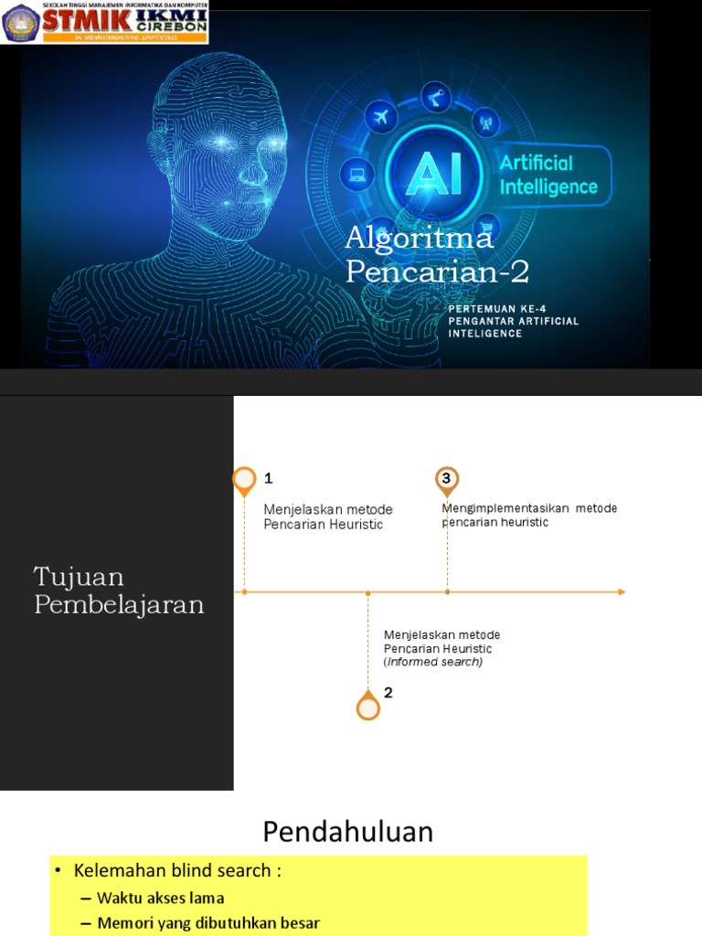 Algoritma Pencarian Heuristic | PDF