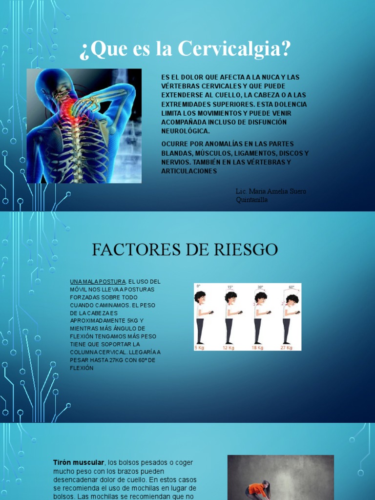 CERVICALGIA | Descargar gratis PDF | Enfermedades y trastornos ...