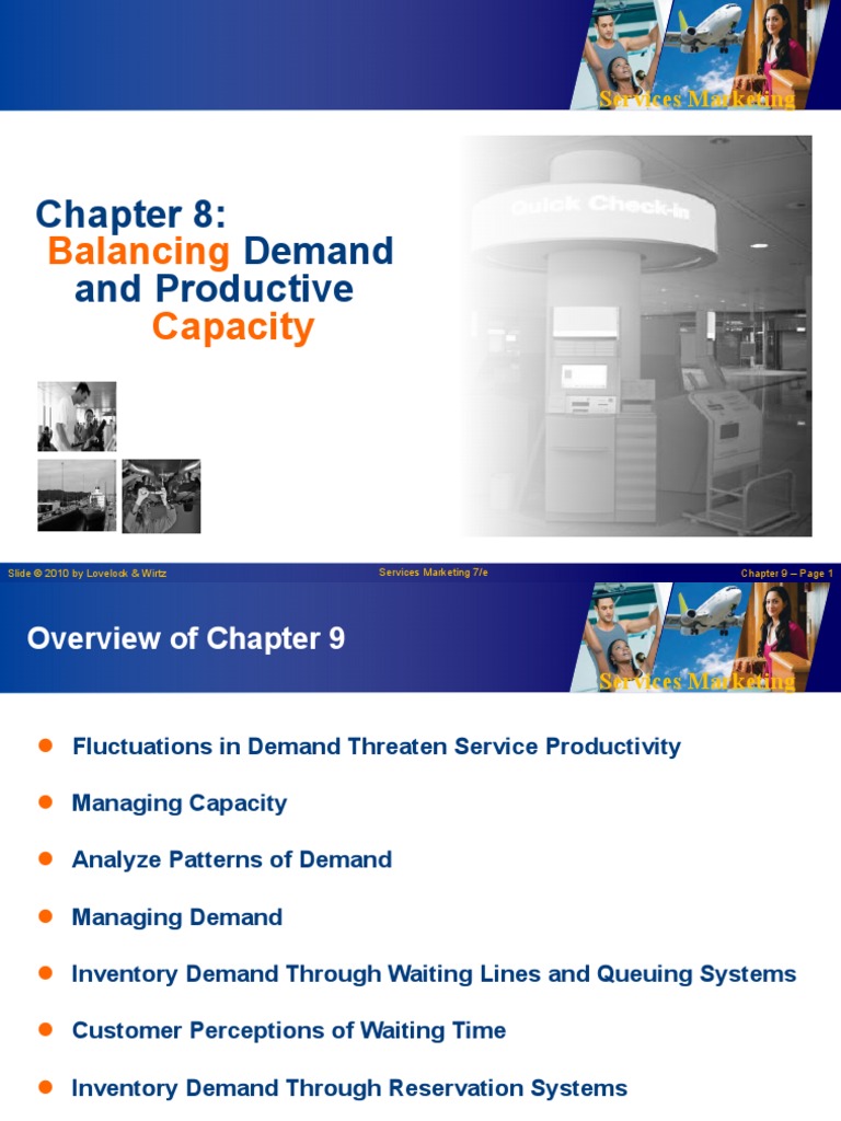 CH 9 - Balancing Demand and Capacity | PDF | Demand | Marketing