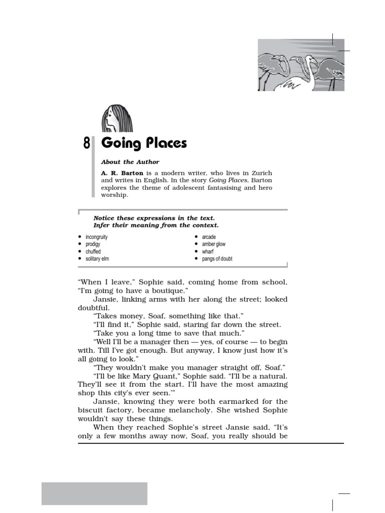 Going Places - A.R.Barton | PDF