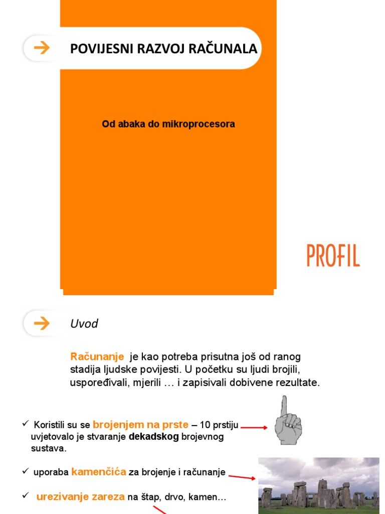 1 2 Povijesni Razvoj Racunala LK | PDF