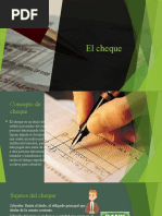 Cheque Con Talón para Recibo y Causales | PDF