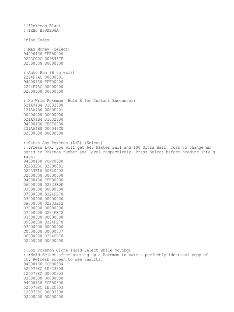 Action Replay | PDF | Pokémon | Sequel