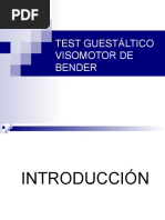Test Tarjetas Bender para Imprimir | PDF
