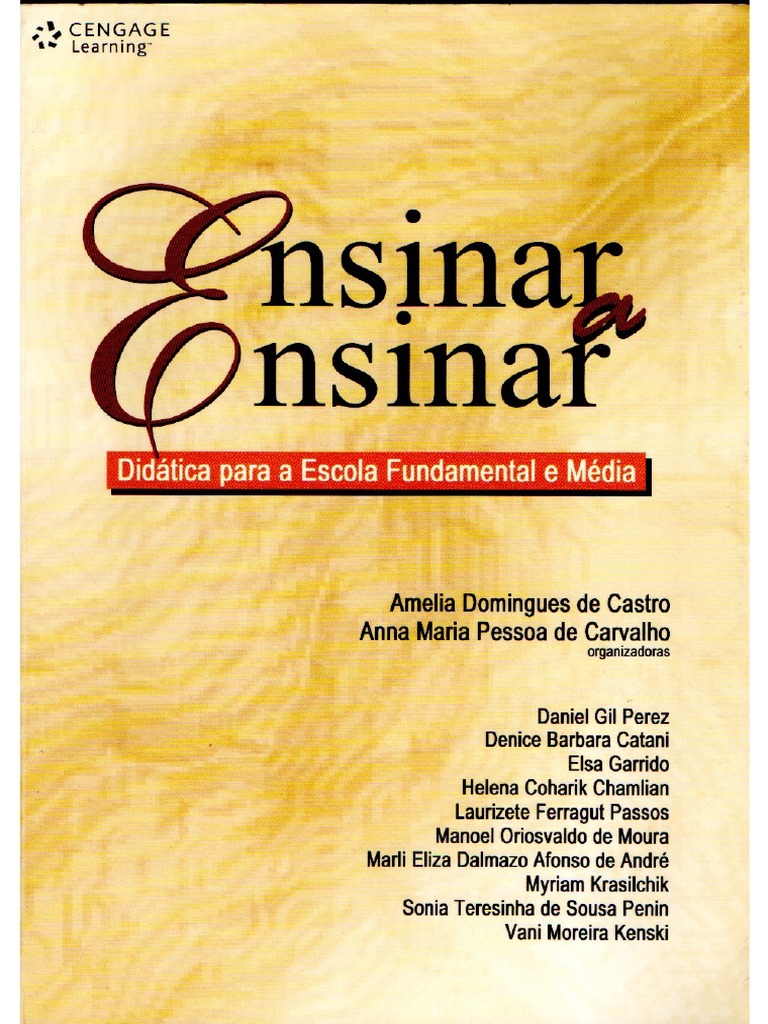 Texto 1 - O Ensino-Objeto Da Didática - Amélia Castro, 2001 | PDF