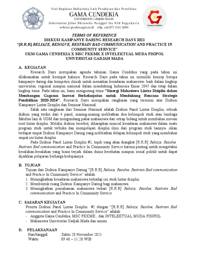 Diskusi Panel: Komunikasi dalam Layanan | PDF