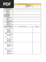 7es Lesson Plan Template | PDF | Teaching Method | Learning