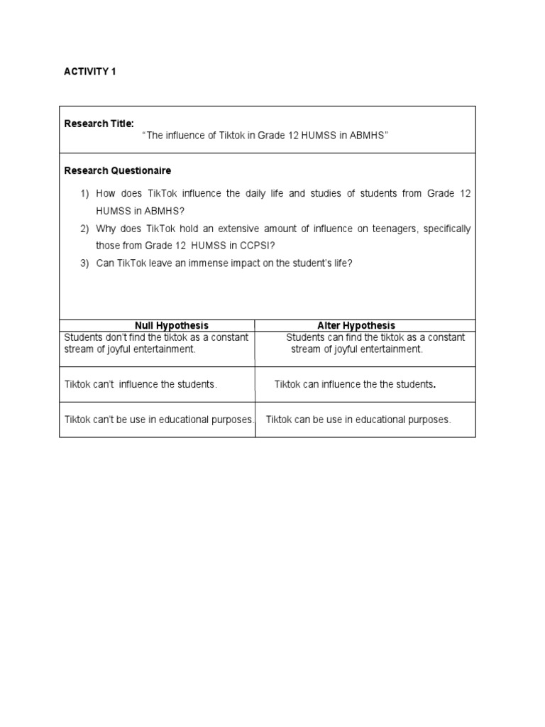 Pepito Grade12 Humss Activity 2 | PDF | Social Science | Science ...