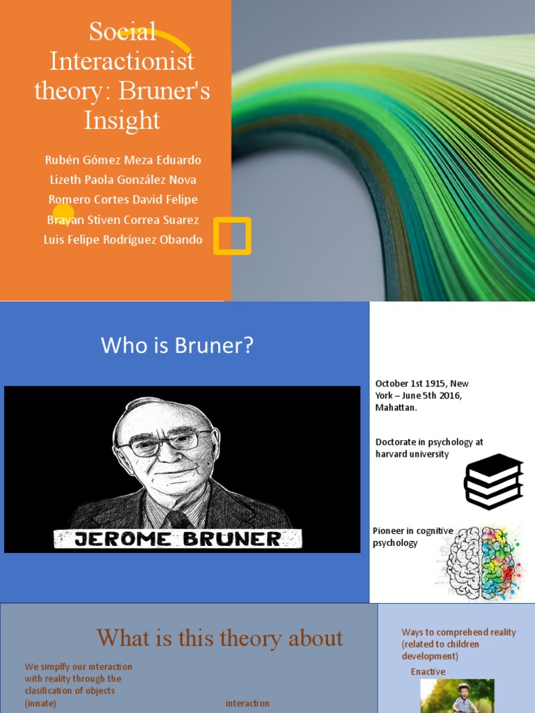 Social Interactionist Theory: Bruner's Insight | PDF | Behavioural ...