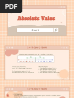 Solved Absolute Value Problems | PDF | Mathematics | Applied Mathematics