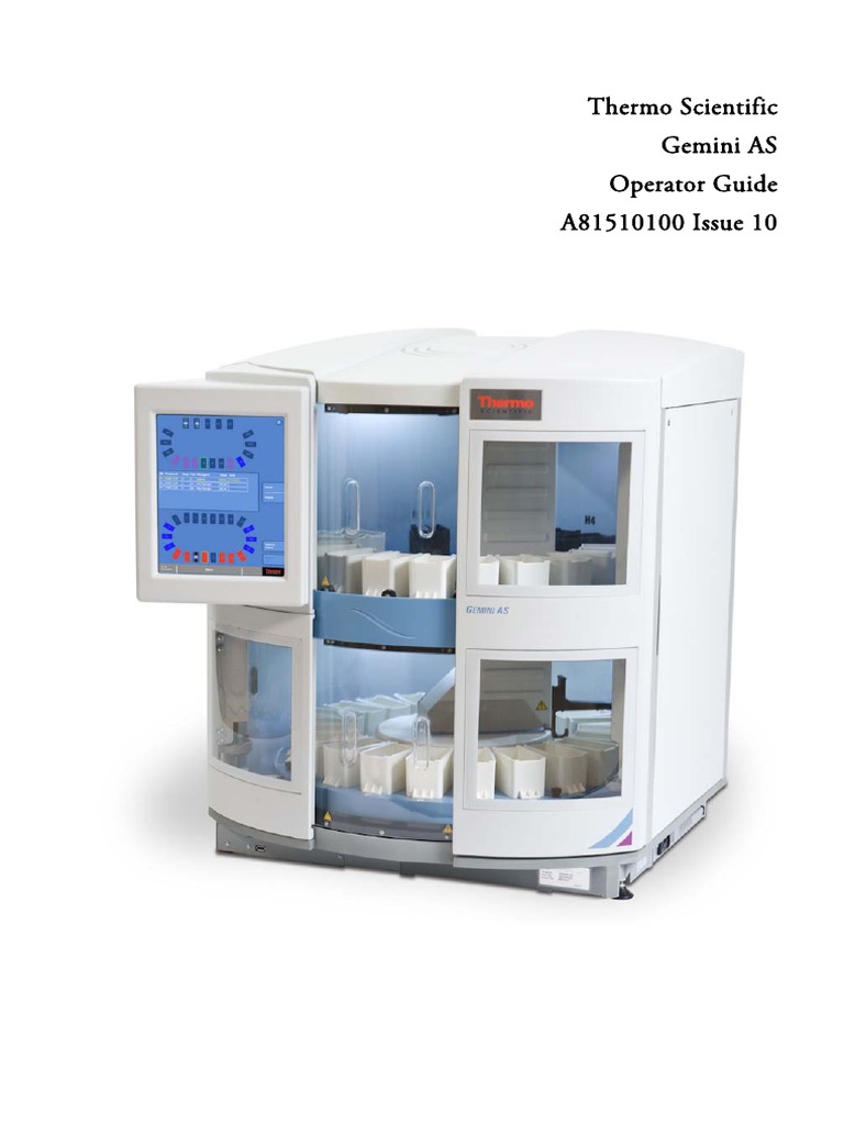 Gemini AS Operator Guide | PDF