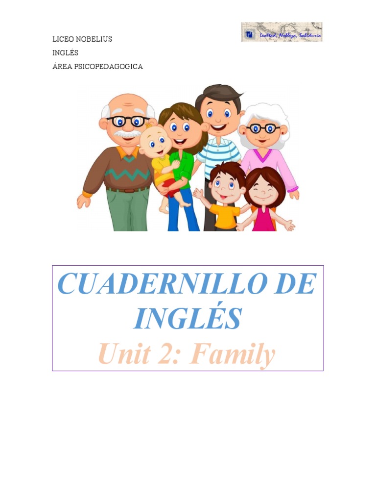 Cuadernillo de Inglés Unit 2 | PDF