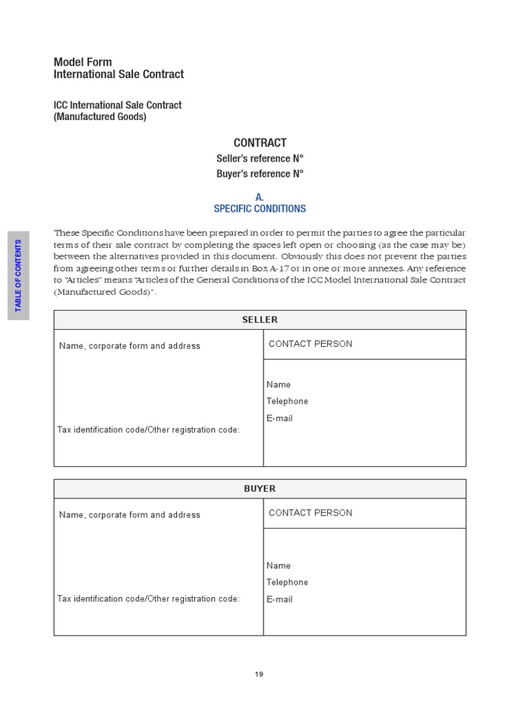 ALE2 - 2021 - Week 12 - ICC Model International Sale Contract 2012 ...