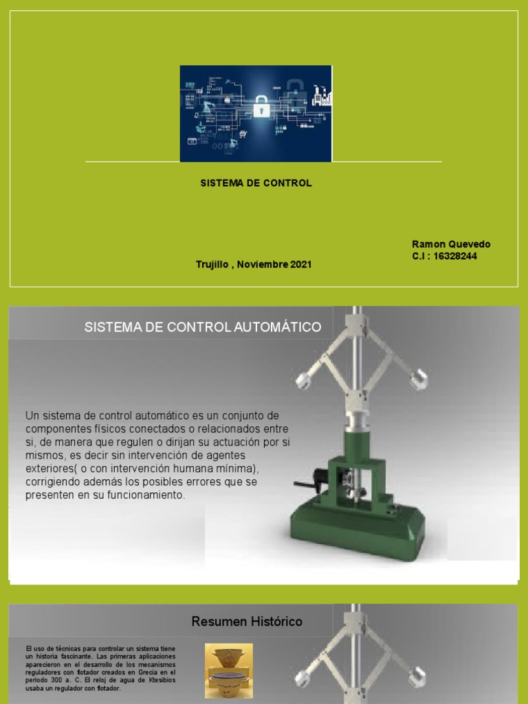 Controles Automaticos | PDF | Sistema de control | Realimentación