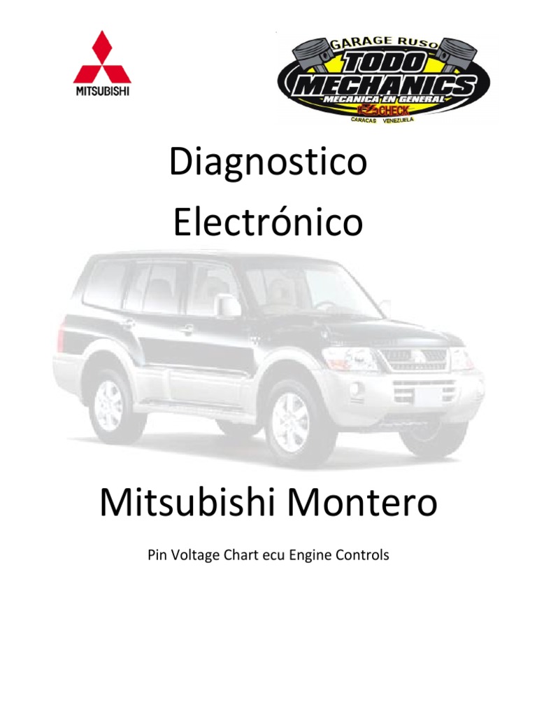 Mitsubishi Montero ECU Pinout Guide | PDF | Science & Mathematics ...