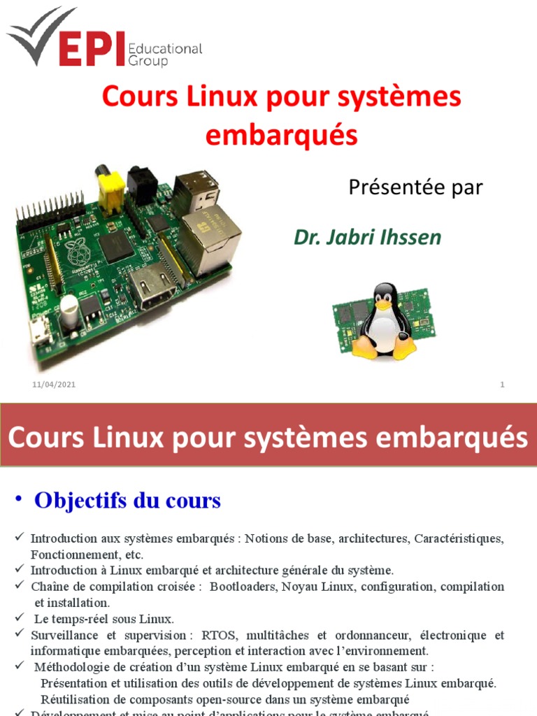 Cours Linux Chapitre1 | PDF | Linux | Système d'exploitation