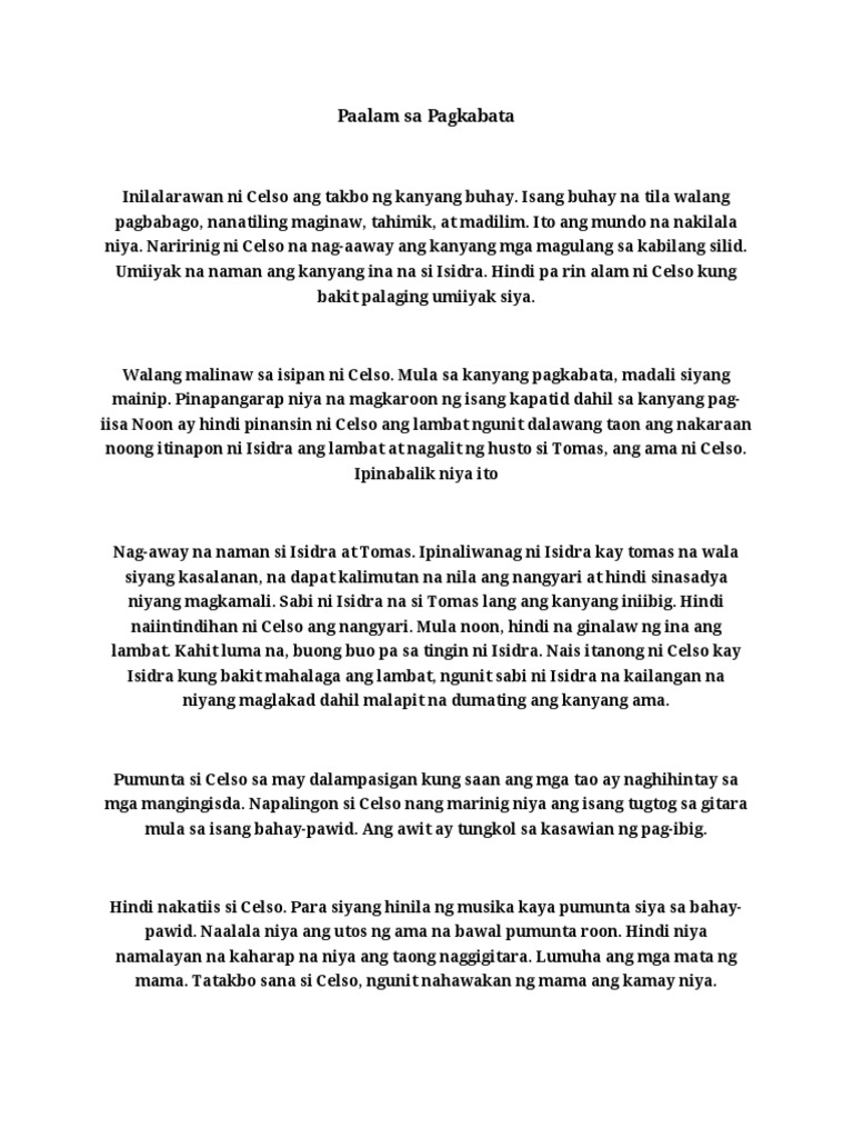 Filipino 3 | PDF