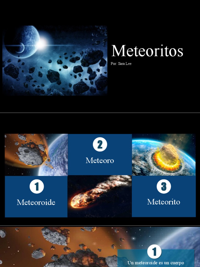 Meteoritos | PDF | Meteorito | Meteoroide