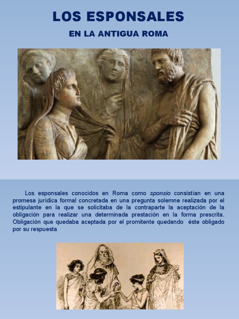 Los Esponsales Pdf Compromiso Matrimonio