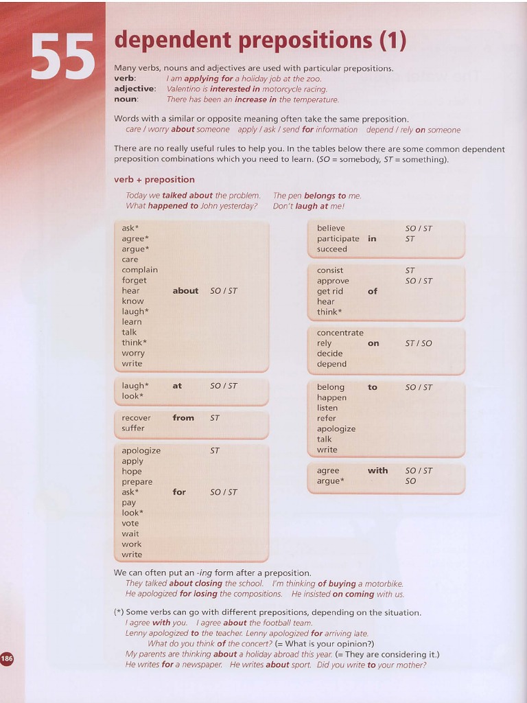 55 y 56 Preposition | PDF