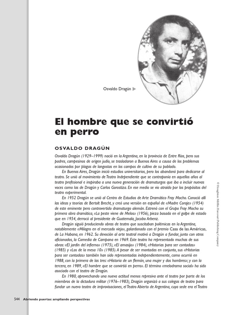 El Hombre Que Se Convirtio en Perro | PDF